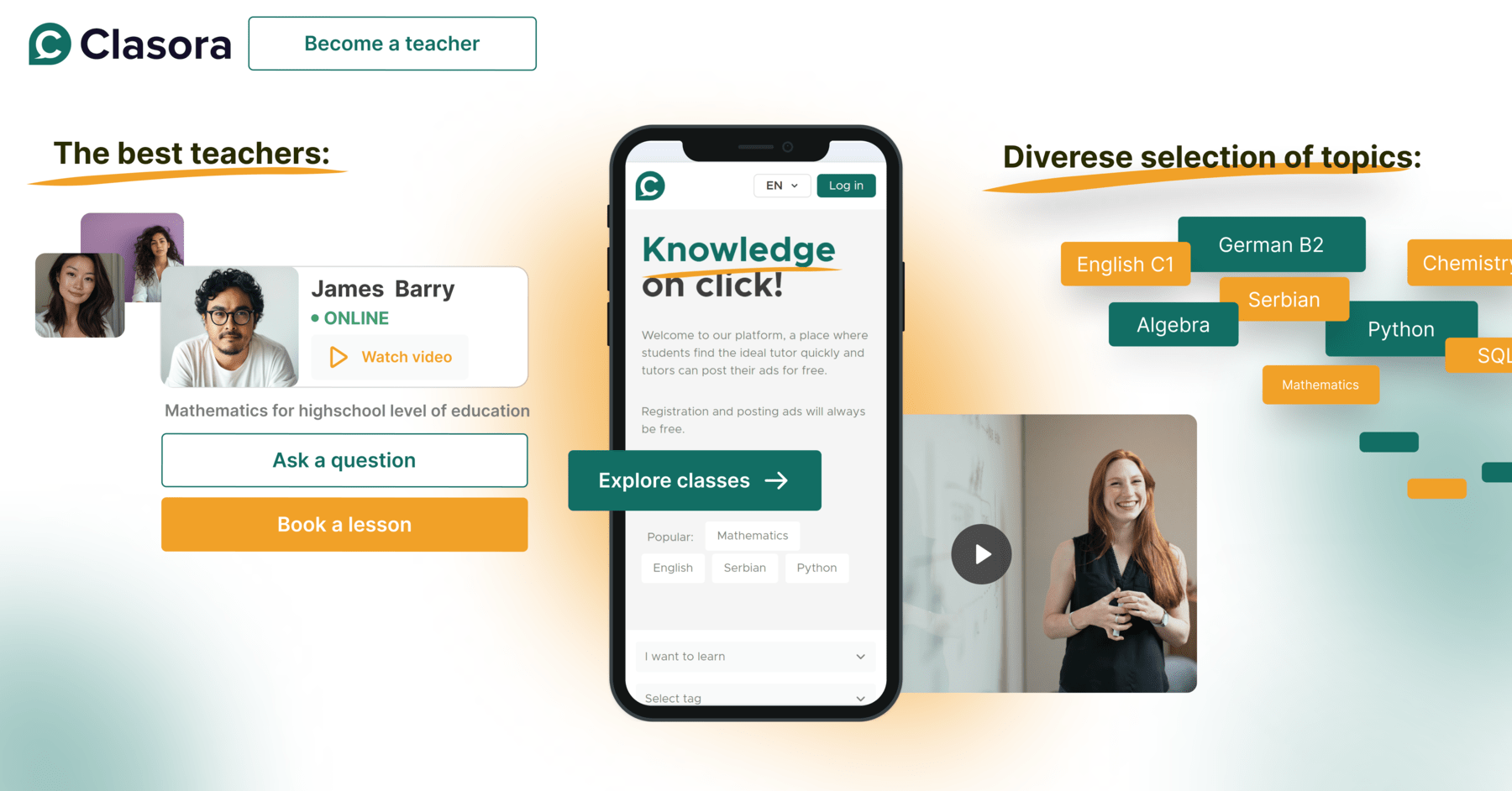 Private Physics Lessons, Hiba O. - Clasora